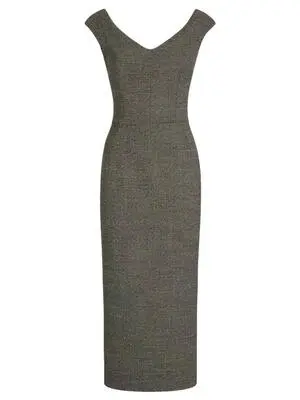Dolce & Gabbana Wool Sheath Dress - Grey