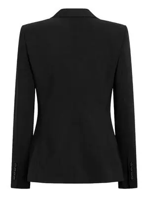 Dolce & Gabbana Single-breasted Buttoned Blazer - Black
