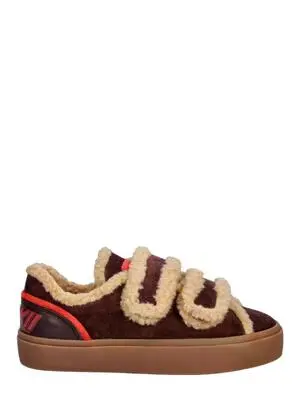 Inuikii Lila Touch-strap Sneakers - Brown