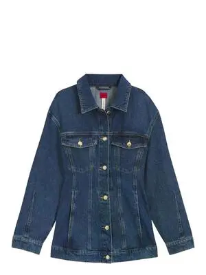 Hugo Button-fastening Denim Jacket - Blue