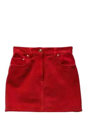 VERSACE Versace Corduroy Velvet Mini Skirt