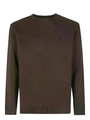 DONDUP Dondup Logo-Patch Long-Sleeve Sweater