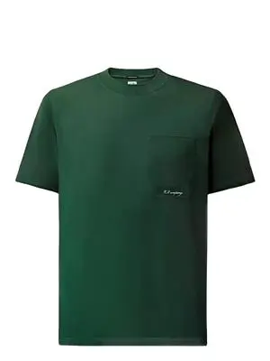C.P. COMPANY 70/2 Mercerized Jersey Gasato Short Sleeve T-shirt - Green