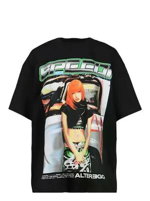 ALTER EGO Alter Ego X Lisa Speedi Graphic-Print T-Shirt
