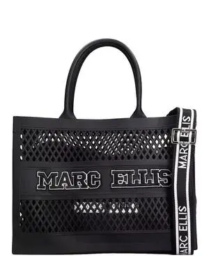 MARC ELLIS Logo-patch Tote Bag - Black