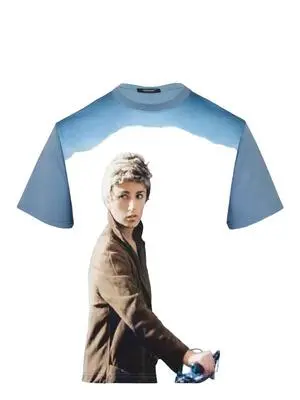 Undercover Cindy Sherman Graphic-print T-shirt - Blue