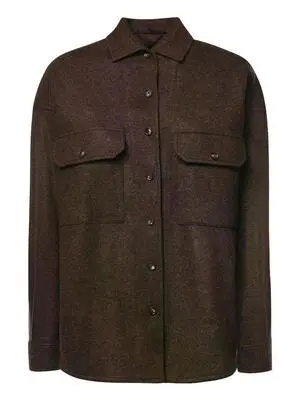Loro Piana Button-up Chest-pocket Shirt - Brown