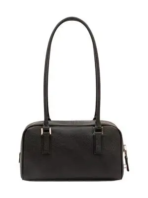 TOM FORD TOM FORD Pebbled-Leather Padlock Shoulder Bag