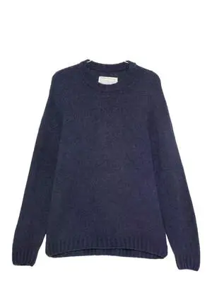 ORIGINAL VINTAGE Hope Ribbed-trim Pullover - Blue