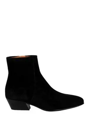 PEDRO GARCIA Suede Zip-fastening Boots - Black
