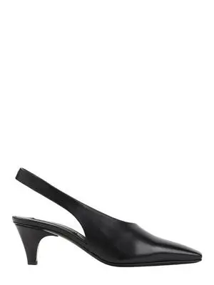 Giorgio Armani Pointed-toe Slingback Pumps - Black