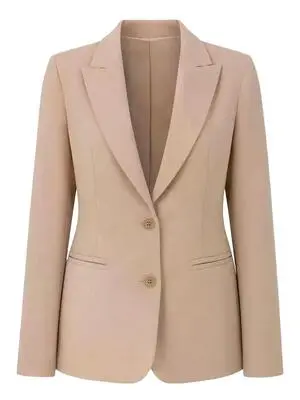 KAOS Peak-lapels Single-breasted Blazer - Neutrals