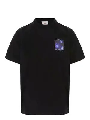 Casablanca Graphic-print T-shirt - Black