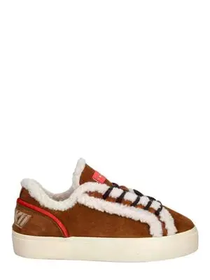 Inuikii Lila Suede Sneakers - Brown