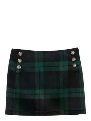 LIU JO LIU JO Wool-Blend Mini Skirt