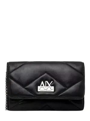 Armani Exchange Logo-plaque Mini Bag - Black