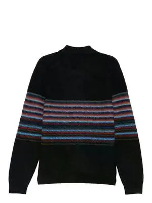 PAUL SMITH PS Paul Smith Graphic-Print Zip-Up Cardigan