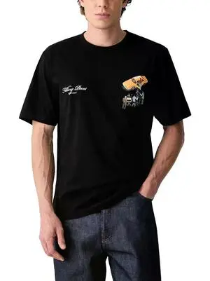 Filling Pieces Graphic-print T-shirt - Black