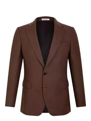FURSAC Virgin Wool-blend Blazer - Brown