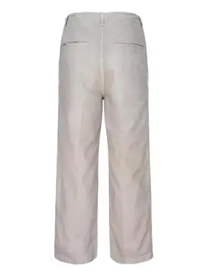 Visvim Broader Straight-leg Cotton Trousers - Grey