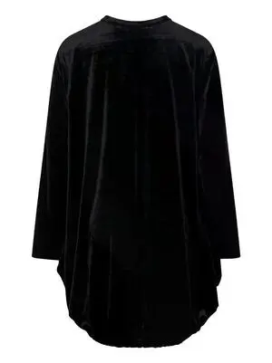 Comme Des Garçons Layered Gathered T-shirt - Black