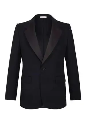 FURSAC Peak-lapel Blazer - Black
