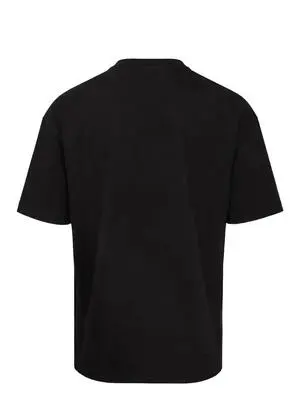 We11Done Teddy-motif Chest-pocket T-shirt - Black