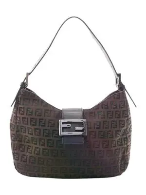 Fendi Zucchino Tote Bag - Brown