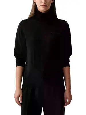 Armani Exchange Roll-neck Sweater - Black