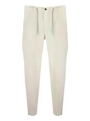 ELEVENTY Eleventy Ribbed Drawstring Trousers