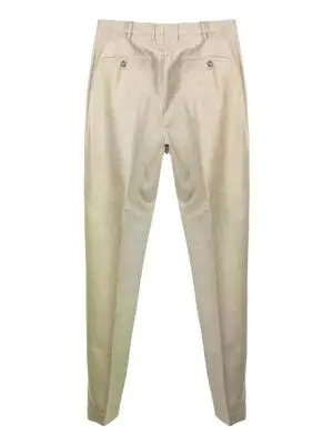 INCOTEX Incotex Mélange-Effect Slim-Fit Trousers
