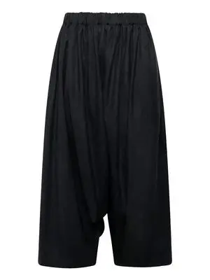 Comme Des Garçons Wide-leg Trousers - Black
