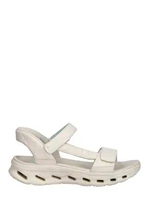 Sketchers Go Walk Glide-step Sandals - Neutrals