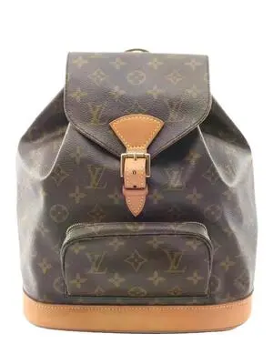 LOUIS VUITTON Monogram Canvas Montsouris Backpack - Brown