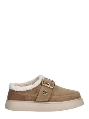 INUIKII Inuikii Buckle-Detail Flat Mules