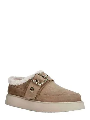 Inuikii Buckle-detail Flat Mules - Neutrals