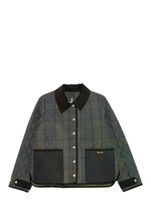 BARBOUR Barbour Quilted Tartan-Print Jacket