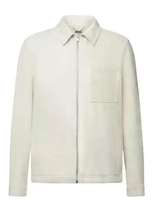 DRYKORN Jerson Jacquard-weave Zipped Jacket - Neutrals