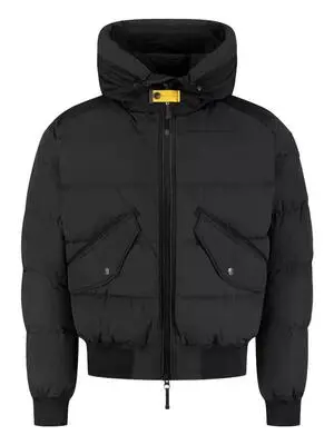 PARAJUMPERS Wilmont Quilted Bomber Jacket - Black