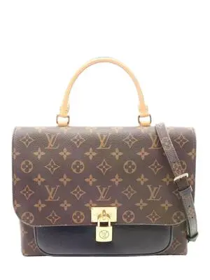 LOUIS VUITTON Louis Vuitton Marignan Monogram Canvas Tote Bag Brown