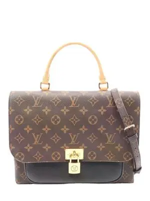 LOUIS VUITTON Marignan Monogram Canvas Tote Bag - Brown