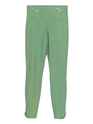 MACRON Metallic-effect Performance Leggings - Green