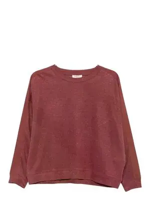 MAISON123 MAISON123 Lisa Contrast-Panel Drop-Shoulder Top