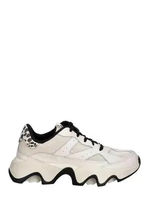 SOREL SOREL Animal-Print Leather Sneakers