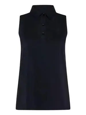 RRD RRD Sleeveless Polo Shirt Black