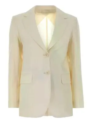 Max Mara Assenzi Virgin Wool Blazer - Neutrals