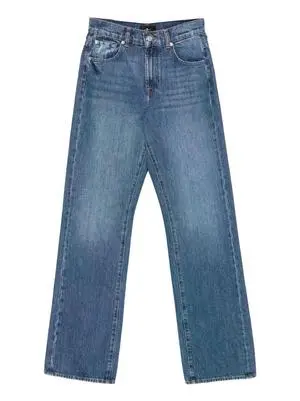 7 For All Mankind Tess Belt-loop Jeans - Blue