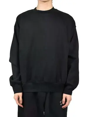 ESSENTIALS Logo-print Sweater - Black