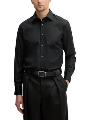 Sisley Long-sleeve Shirt - Black