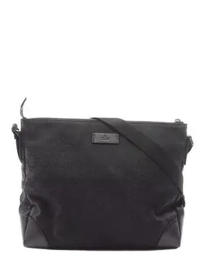 Gucci Gg Canvas Joy Messenger Bag - Black